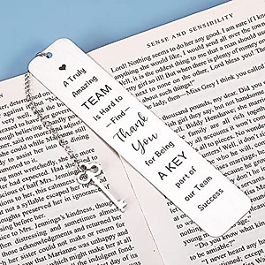 Employee Appreciation Gifts Bulk for Women Men Thank You Gifts for Coworkers Inspirational Team Gifts Bookmarks Office Retirement Gifts 2023 for Teacher Coach Nurse Birthday Gifts from Boss Leader