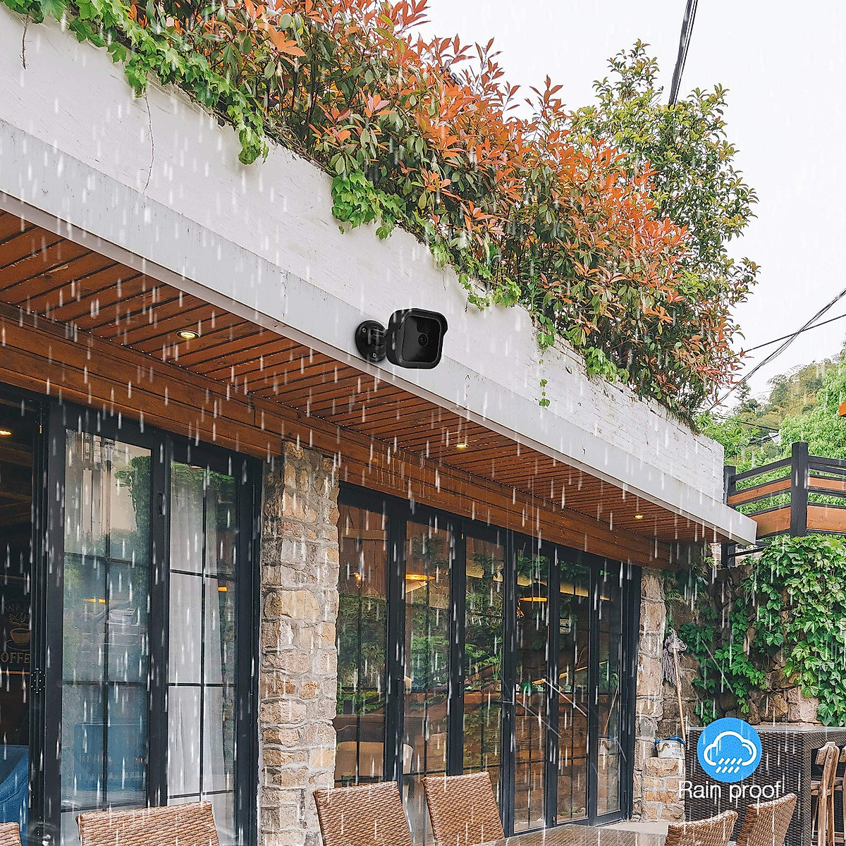 Blink Outdoor Camera Mount, Weatherproof Protective Cover and 360 Degree Adjustable Wall Mount with Blink Sync Module 2 Outlet Mount for All-New Blink Outdoor Security Camera System