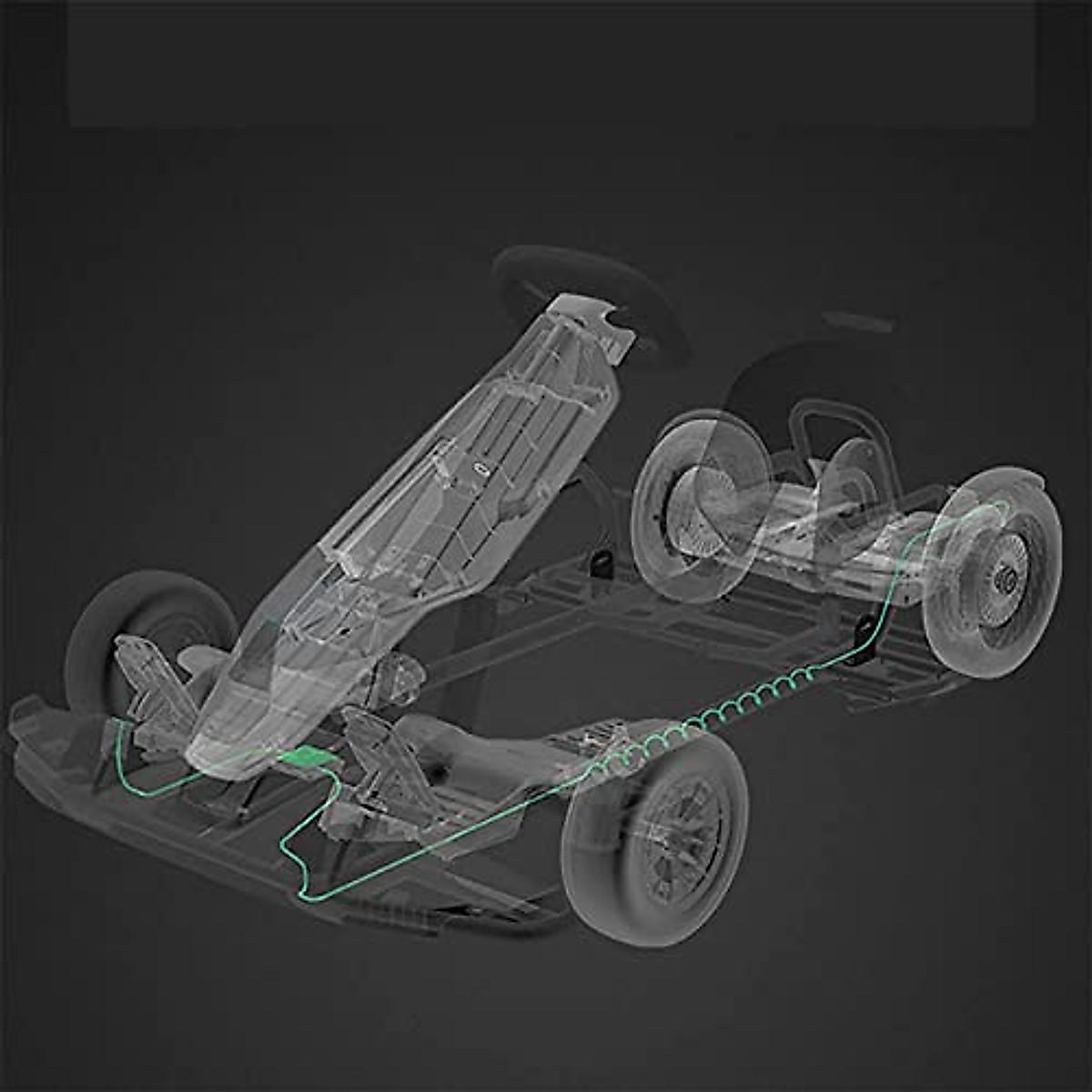 Replacement Part Frame Spring Line Compatible with Ninebot Gokart Kit/Ninebot Gokart PRO/Gokart Lamborghini Karting Accessories