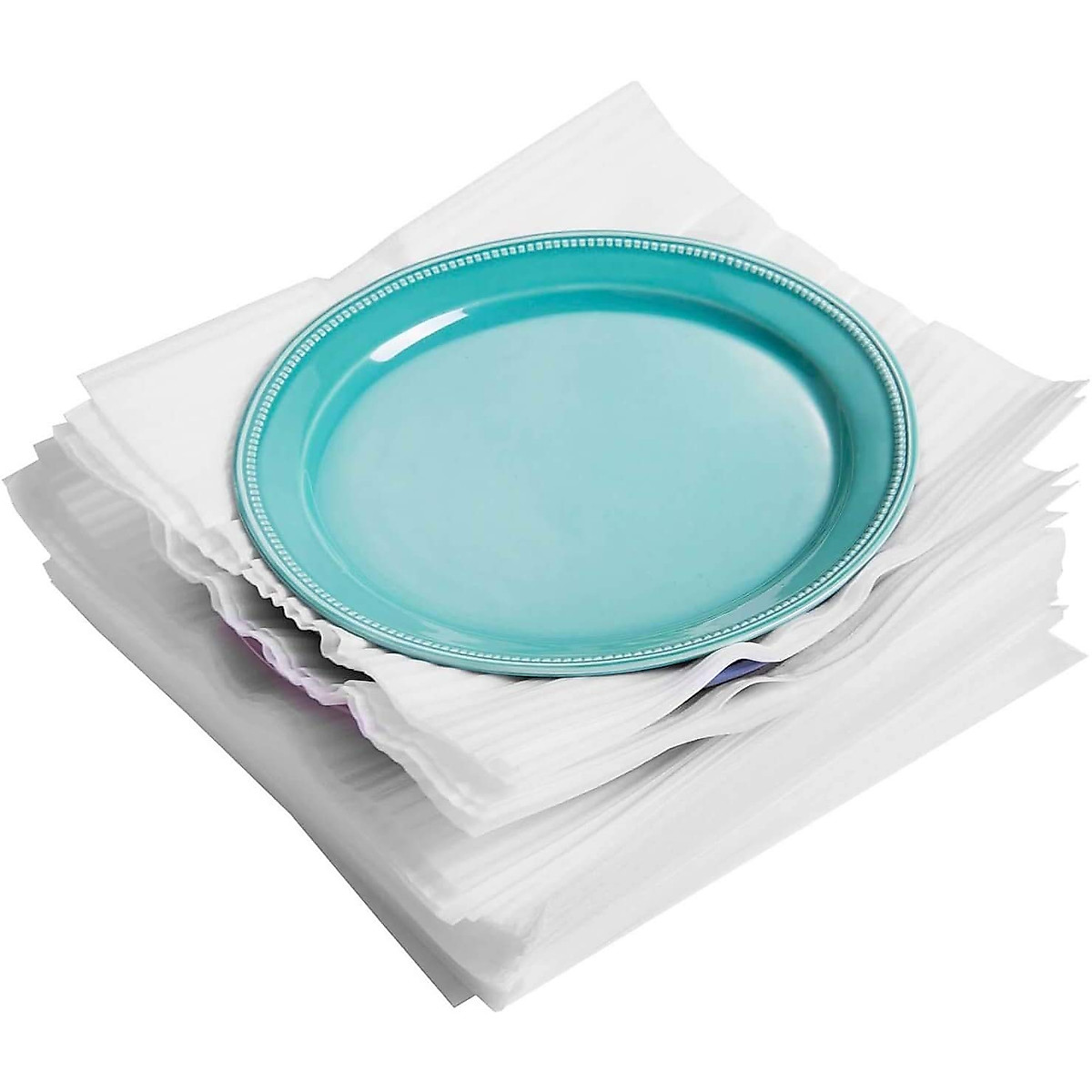 100 Cushion Foam Pouches & Sheets, Moving Foam Wrap Pouches, Protect Mug, Cup, Glasses, China, and Dishes, Packing Supplies, Packing Cushioning Supplies for Moving