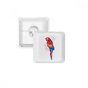 DIYthinker Red Psittaciformes Parrot Bird Keycap Mechanical Keyboard PBT Gaming Upgrade Kit