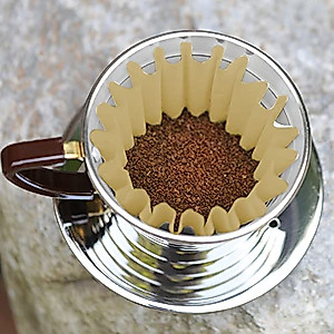 1-4 Cup Coffee Filters - High Quality Disposable Basket Coffee Filter for a Perfect Brew - Efficient and Convenient Small Coffee Filters 1 Cup - Eco-friendly and Biodegradable - 100 Count Pack