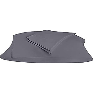 Utopia Bedding Queen Pillowcases - 2 Pack - Envelope Closure - Soft Brushed Microfiber Fabric - Shrinkage and Fade Resistant Pillow Covers Standard Size 20 X 30 Inches (Queen, Grey)