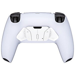 Turn Rise to RISE4 Kit – Redesigned White K1 K2 K3 K4 Back Buttons Housing & Remap PCB Board for PS5 Controller eXtremeRate Rise & RISE4 Remap kit - Controller & Other Rise Accessories NOT Included