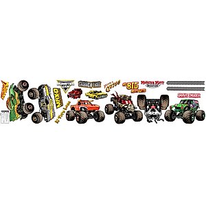 Monster Jam Small Wall Decal
