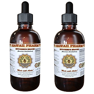 Butcher's Broom (Ruscus aculeatus) Liquid Extract 2x2 oz