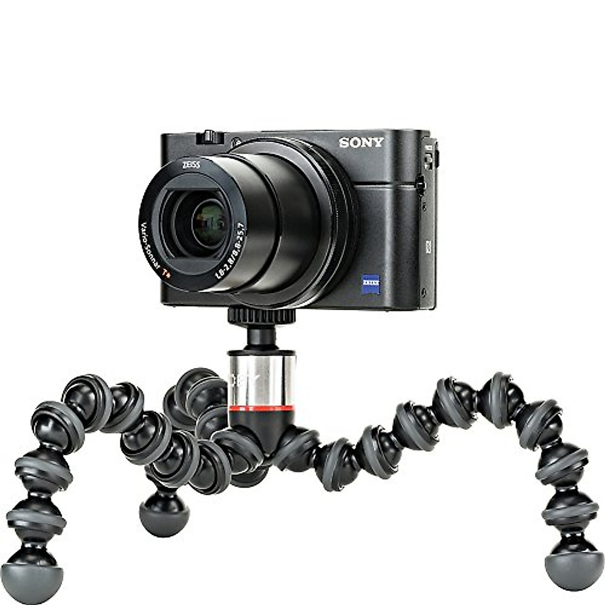 JOBY GorillaPod 500: A Compact, Flexible Tripod for Sub-Compact Cameras, Point & Shoot, 360 Cameras and Other Devices up to 500 grams