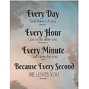 QETXVI Bible Verse Blanket with Inspirational Thoughts and Prayers- Religious Throw Blanket Soft Lightweight Cozy Plush Warm Blankets for Women Men Gift 40"X 50"