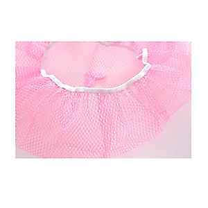 Hacent 4 PCS Family Baby Kid Finger Protector Safety Dustproof Fan Guard Net Mesh Cover, Summer Washable Dustproof Safety Fan Protection, Safety Fan Cover (Pink-4 PCS)