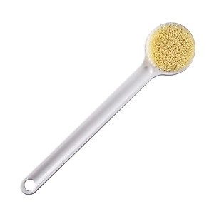 INGVY Dry Brushing Body Brush Long Handle Body Brush Back Back Bath Shower Sponge Scrubber Exfoliating Scrub Skin Massage Exfoliation Bathroom Set Accessories