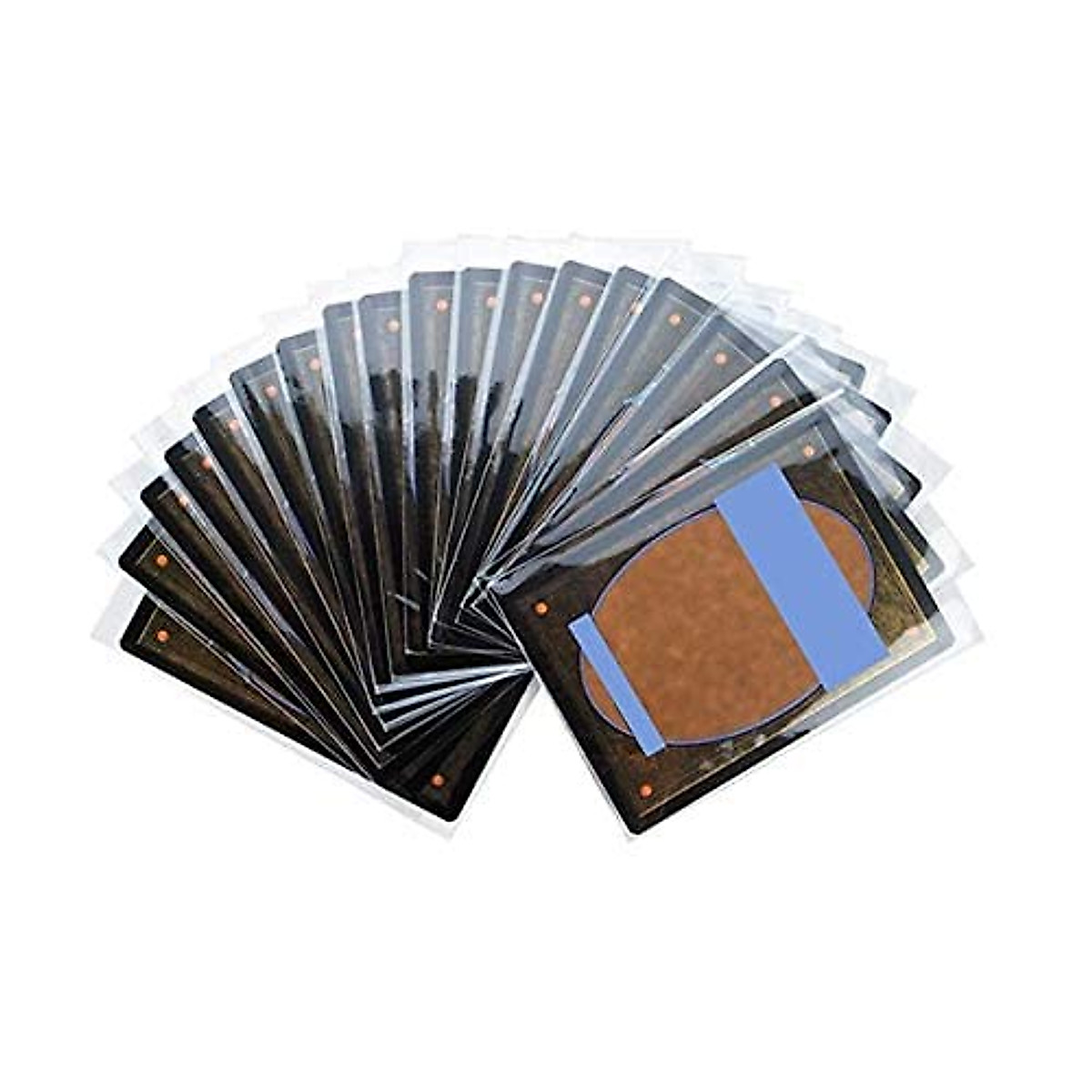 ClearBags Flat Open Top Bags, 2 1/2 x 3 1/2, 100 Pack, Clear Photo Storage Bag, Plastic Sleeves, Sheets for Card, Art, Crafts, Crystal Clear, Archival Safe, B23CNFA