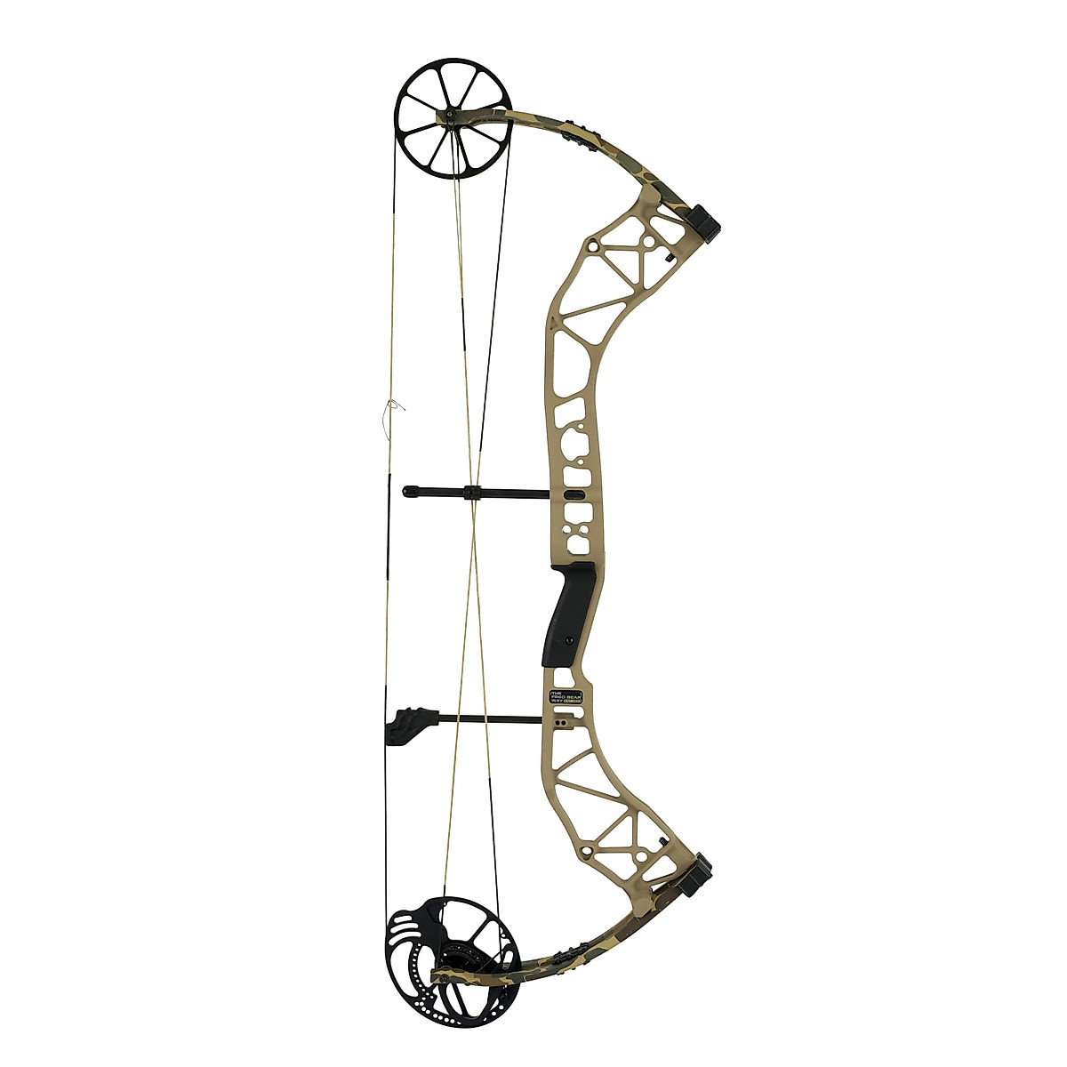 Bear Archery ADAPT Adult Compound Bow Package Designed by The Hunting Public, 70 lb. Draw Weight, Right Hand, Throwback Tan
