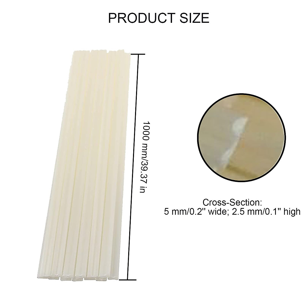 HRTX 11 lb ABS Plastic Welder Rods, Plastic Welding Rods, Double Strand Plastic Rods for Automotive Interior Panels, Battery Car/Motorcycle Shells, Long 39.37 in