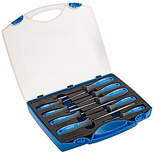 Unior 607PB9TBI 2362021000 TBI Screwdriver Set in Plastic Case, Blue, 10 x 10 x 5 cm