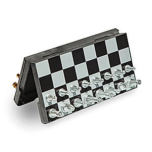 Travel Magnetic Chess Mini Set (6.3 inches)-Compact, Foldable, Educational Board Game