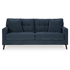 Signature Design by Ashley Bixler Sofa, 79" W x 38" D x 37" H, Blue