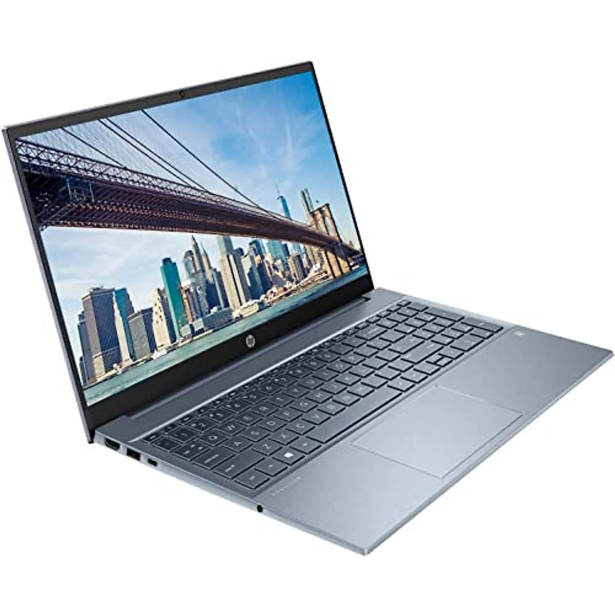HP Pavilion 15 Business Laptop 15.6" FHD IPS BrightView Touchscreen 13th Gen 10-core i7-1355U Processor 32GB RAM 1TB SSD GeForce MX550 2GB Graphic Backlit USB-C Office365 Win11 Blue + HDMI Cable