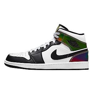 Jordan Mens Air 1 Mid SE DM7802 100 Heat Reactive - Size 9 White/Black