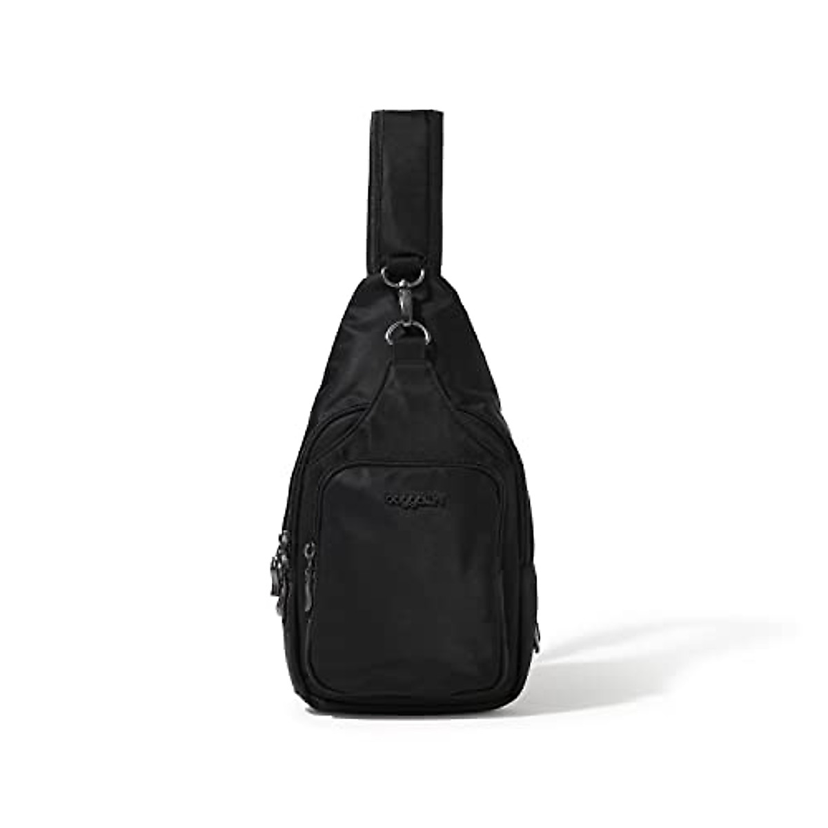 Baggallini Womens Central Park Sling shoulder handbags, Black, One Size US