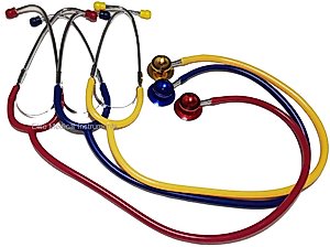 EMI Child/Pediatric Dual Head Stethoscope - Royal Blue