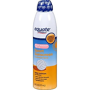 Equate Sport Sunscreen SPF 70 Compare to Coppertone Sport