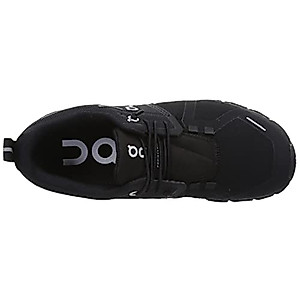 On Women's Cloud 5 Waterproof Sneakers, All Black, 8 Medium US
