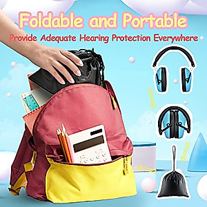 Onhear Kids Noise Cancelling Headphones, SNR 28 dB Kids Ear Protection Earmuffs for Autism, Toddler, Children, Noise Cancelling Sound Proof Earmuffs/Headphones for Concerts, Air Shows, Fireworks