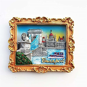Budapest Hungary Fridge Magnet Souvenir Gift Decoration Magnetic Sticker Collection