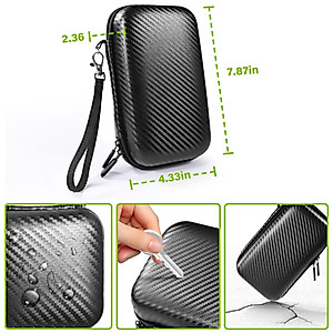 Carrying Case Compatible with Shopif POS Go Hardware, Handheld Bag for Mobile Point of Sale Machine for Retail & Small Businesses - Case for Credit Card Reader, Barcode Scanner Equipment