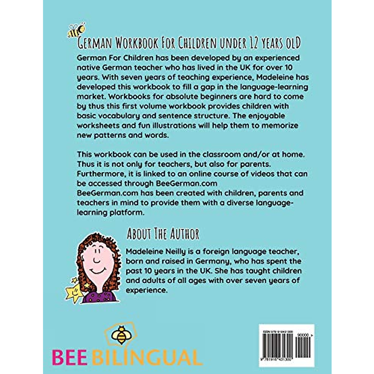 German for Children: Volume 1: Entertaining and constructive worksheets, games, word searches, colouring pages (Bee German German for Children: Volume 2)