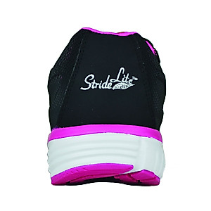 Stride Lite Women's Therapeutic Extra Depth Athletic Shoe Leather-and-Mesh 11 Pink