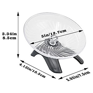 Hermit Crabs Wheel Toy, Hamster Running Wheel Toys, Small Animals Cage Accessory, Tank Accessory, Suitable for Hermit Crab Hamster Rat