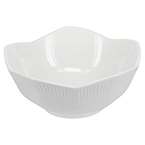 BIA Cordon Bleu Porcelain Lotus Bowls, One Size, White (900137S4SIOC)