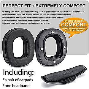 Astro A40 TR Replacement Ear Pads Cushions for Astro A40TR A40 TR Gaming Headset (Not Compatible with A50 GEN4,GEN3,GEN2,GEN1)