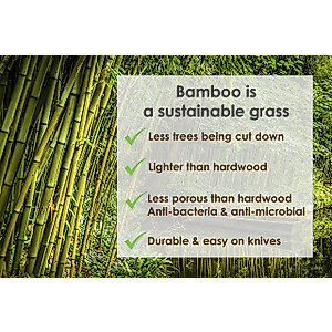 smartified Small Cutting Boards, Sustainable Bamboo Wood, Multipurpose as Kids’ Plates and Kitchen Decor, 3 pcs, Apple-Bear-Flower Designs, 7.5’’x7.5’’x0.4’’