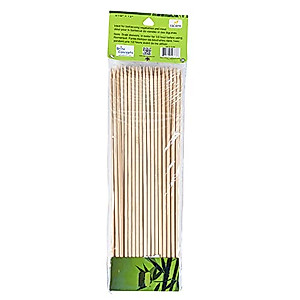 Jacent Jumbo 12 Inch Bamboo Skewers. 50 Count per Pack, 1 Pack