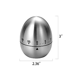 DELILONG 2020 Household Gadgets Cooking Utensils Stainless Steel Timer Kitchen Timer Cooking Exercise time Timer