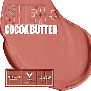 NYX PROFESSIONAL MAKEUP Smooth Whip Matte Lip Cream, Long Lasting, Moisturizing, Vegan Liquid Lipstick - Cheeks (Soft Pinky Nude)