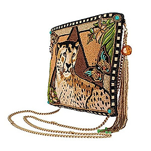 Mary Frances Prowl Crossbody Cheetah Handbag, Multi