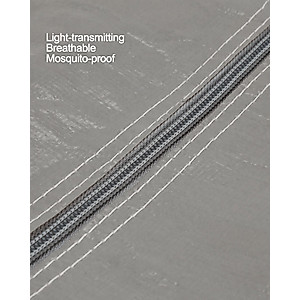 GAOMON 13'x20'Carport, Heavy Duty Portable Garage, with 4 Roll-up Doors & 4 Ventilated Windows, Reinforced Steel Poles & 180 g PE Waterproof Canopy, for Pickup Truck, and Boat, Silver Gray