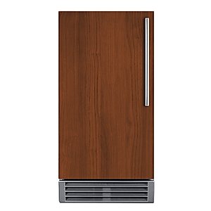 Summit Appliance BIM44GCSSIF Built-in 50 lb. Clear Icemaker; Commercially Approved; Interior Light; Built-in Pump; Leveling Legs; Automatic Defrost; Panel-Ready (Panel Not Included)