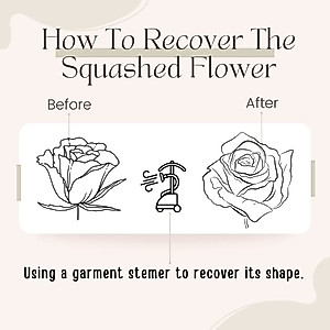 PERFNIQUE Pink Artificial Flowers Combo Box, Set of 47pcs Faux Flowers, Fake Floral Arrangements for DIY Wedding Bouquets Centerpieces with Roses, Baby Shower Party Home Decorations(Peach Pink)