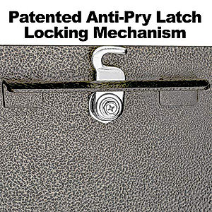 Mail Boss 7164 Metro, Bronze High Capacity Wall Mounted Locking Security Mailbox