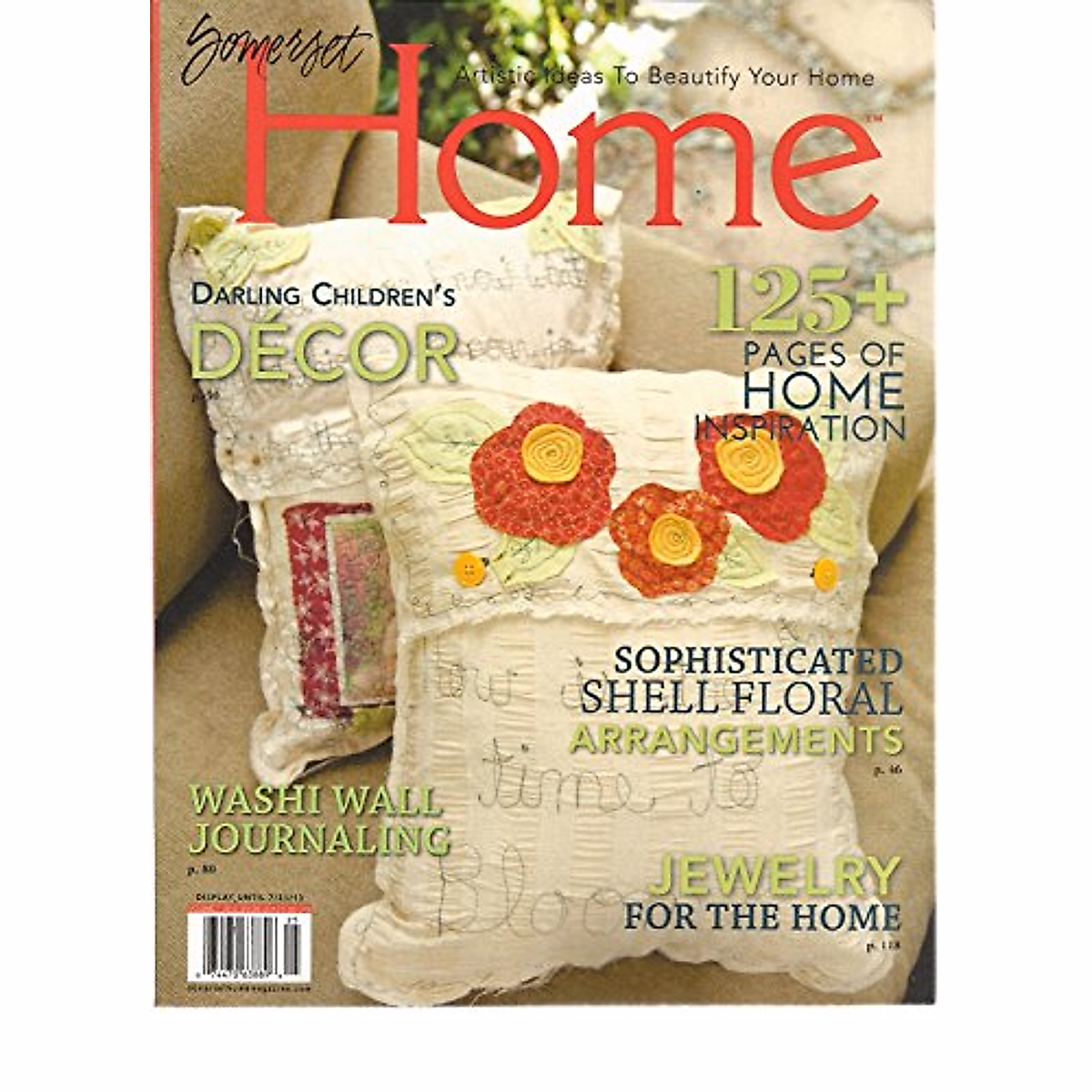 SOMERSET, HOME, 2012 VOLUME, 7 (ARTISTIC IDEAS TO BEAUTY YOUR HOME)