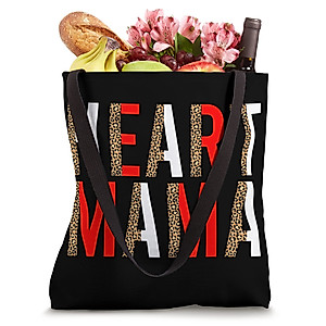 Heart Mama CHD Warrior Mom Congenital Heart Disease Mother Tote Bag