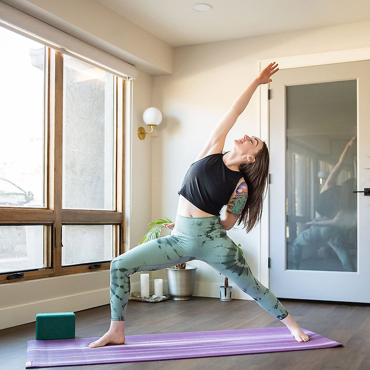 Hugger Mugger Nature Collection Ultra Yoga Mat (Purple Mountain)