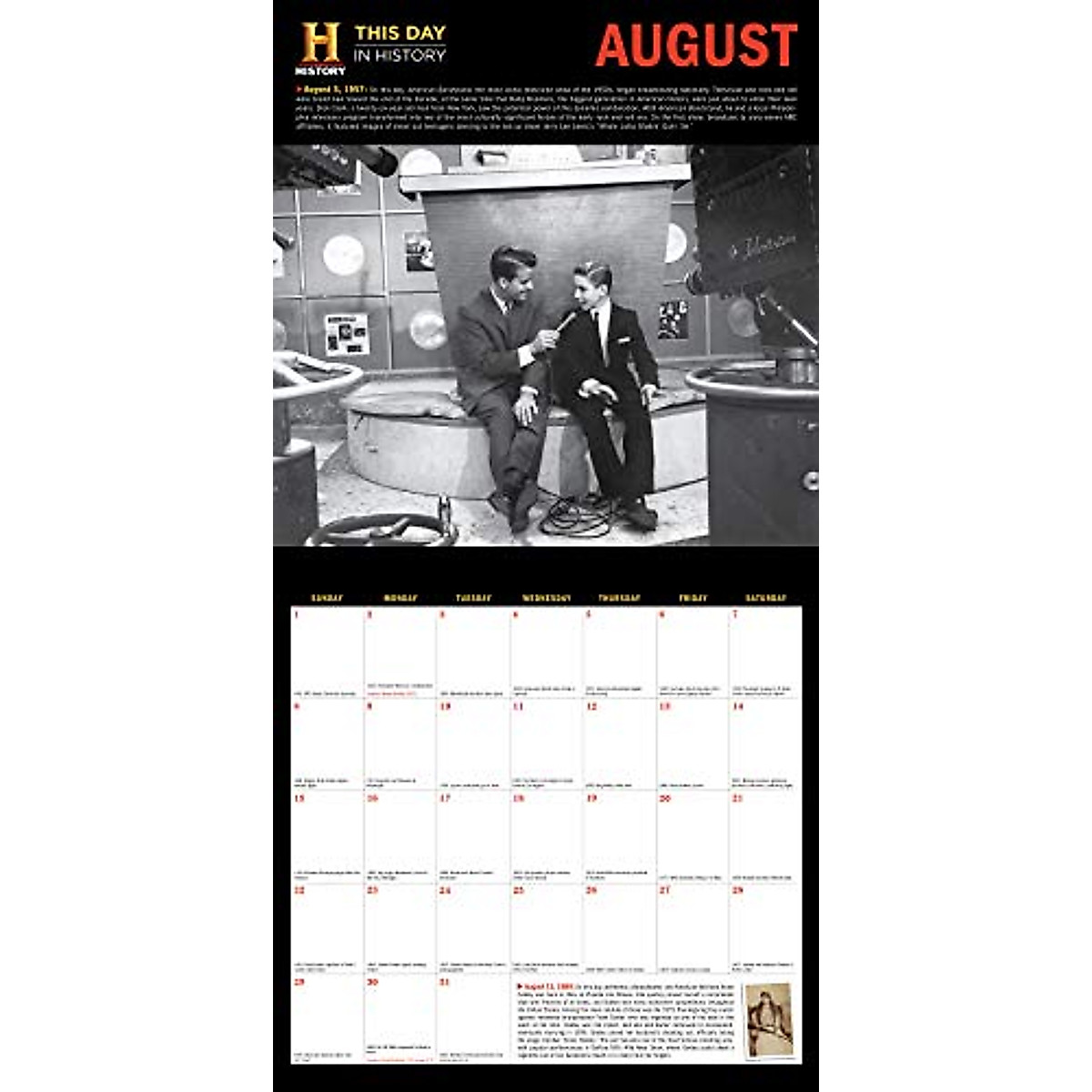 2021 History Channel This Day in History Wall Calendar: 365 Remarkable People, Extraordinary Events, and Fascinating Facts