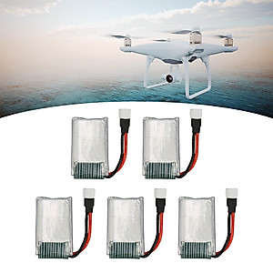 300mAh RC UAV Drone Replacement Battery - 702030 3.7V Lithium Battery Accessory for FQ777 F180 FY530 U816 Drones
