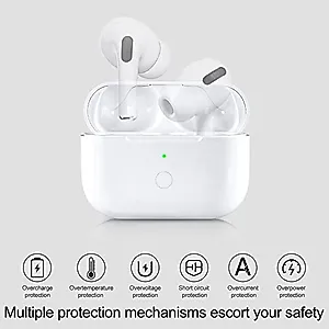 Compatible for AirPods Pro 2nd Generation Charging Case Replacement, Compatible for Wireless AirPods Pro 2 Charger Case with Bluetooth Pairing Sync Button,660 mAh Built-in Large Battery
