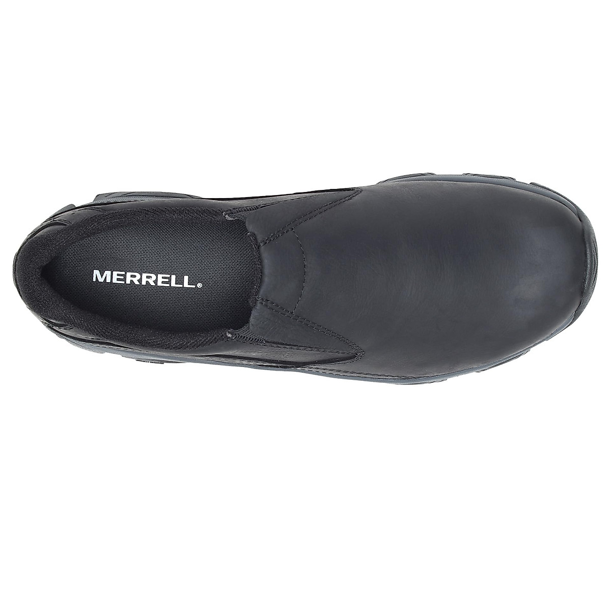 Merrell Men's Moccasin, BLACK, 10.5